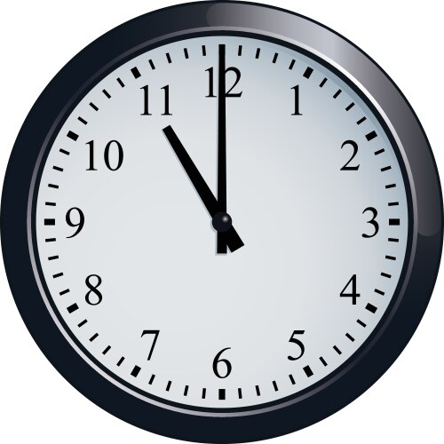 Clock 11 Vector Images (over 200)