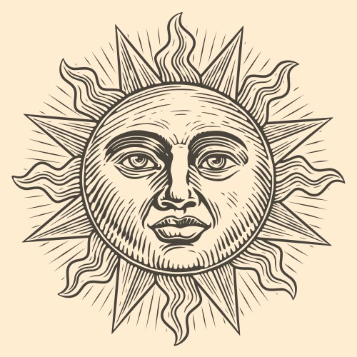 Medieval Sun Vector Images (over 2,500)
