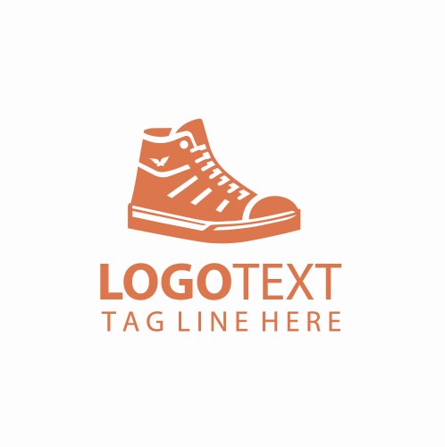 Sneaker logo Royalty Free Vector Image - VectorStock