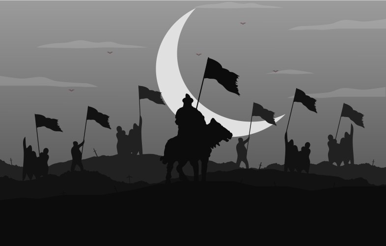 Islamic Warrior Vector Images (over 180)