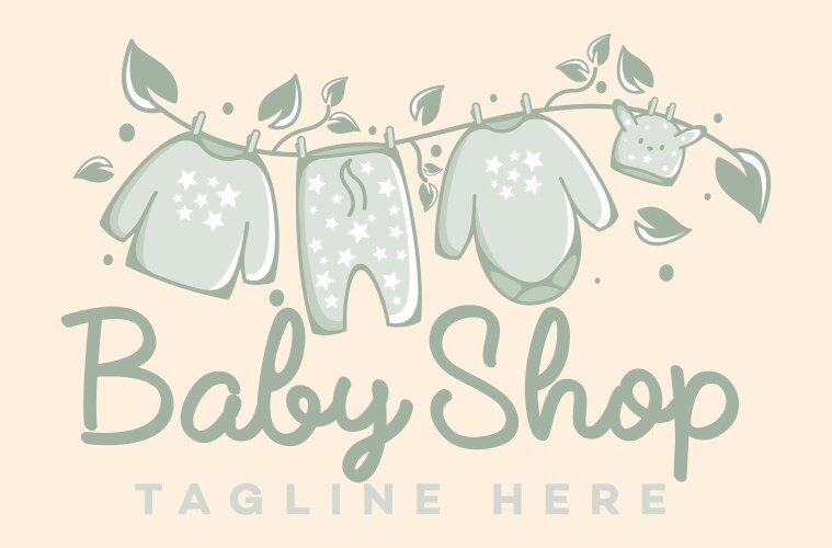 Baby Clothes Logo Vector Images (over 4,900)