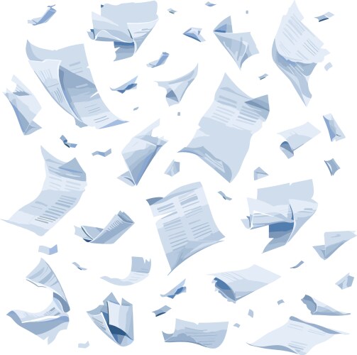 Paper Falling Down Vector Images (over 960)