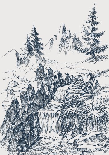 River Sketch Water Vector Images (over 6,400)