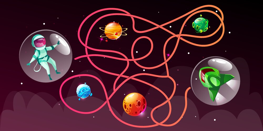 Maze Map Vector Images (over 2,600)