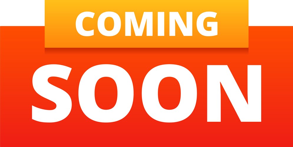 Coming soon icon cartoon style Royalty Free Vector Image