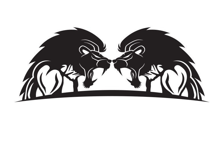 Man Lion Logo Vector Images (over 480)