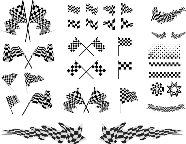 Checkered Flag Vector Images (over 15,000)