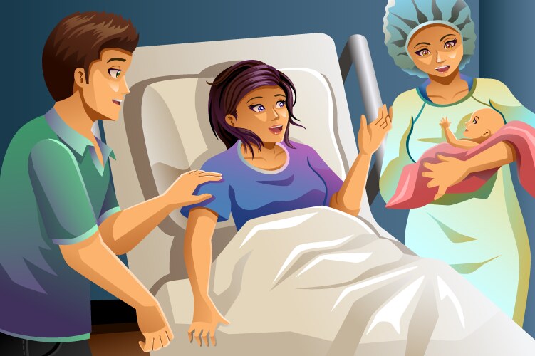 Midwife Cartoon Vector Images (over 360)