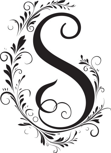 Stylish Font Letter S Vector Images (over 5,800)