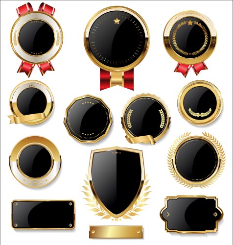 Gold Badge Vector Images (over 140,000)