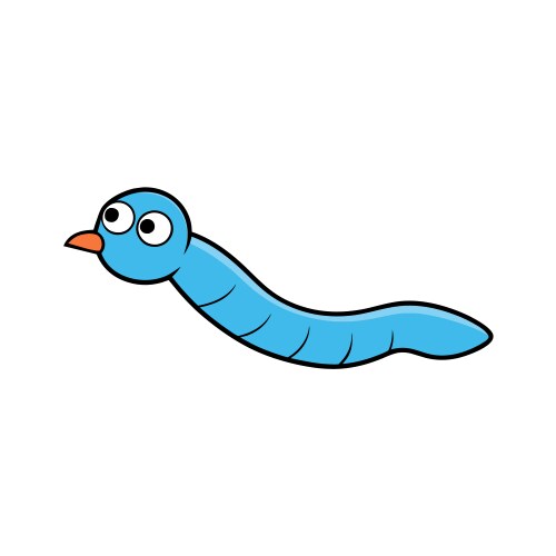 Cartoon Bird Worm Vector Images (over 670)