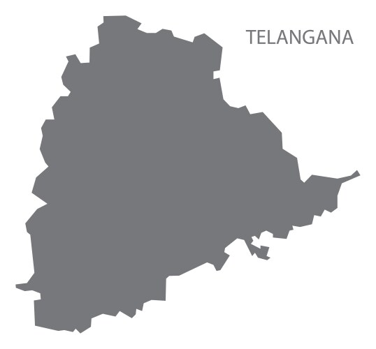 Map state telangana Vector Images & Graphics for Commercial Use ...