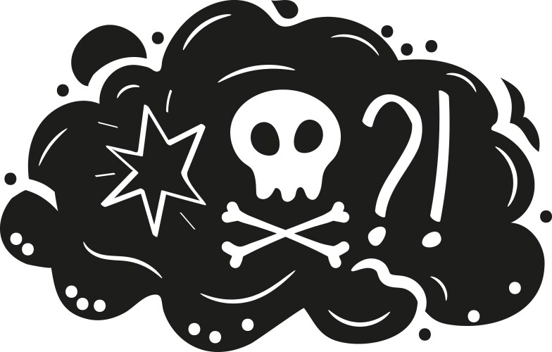 Swear expletive words angry rude Royalty Free Vector Image