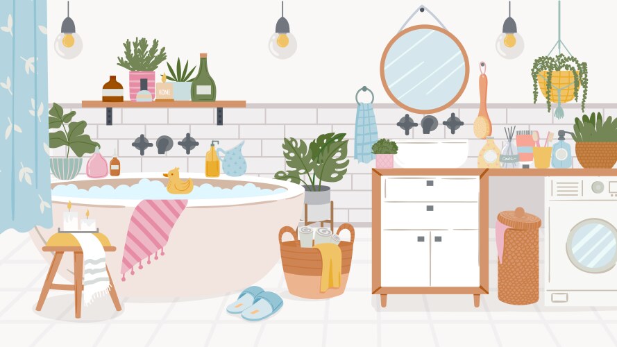 Cartoon Bathroom and Toilet Cleaning Vector Images (over 7,700)