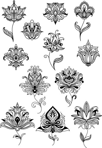 Indian Flowers Vector Images (over 140,000)