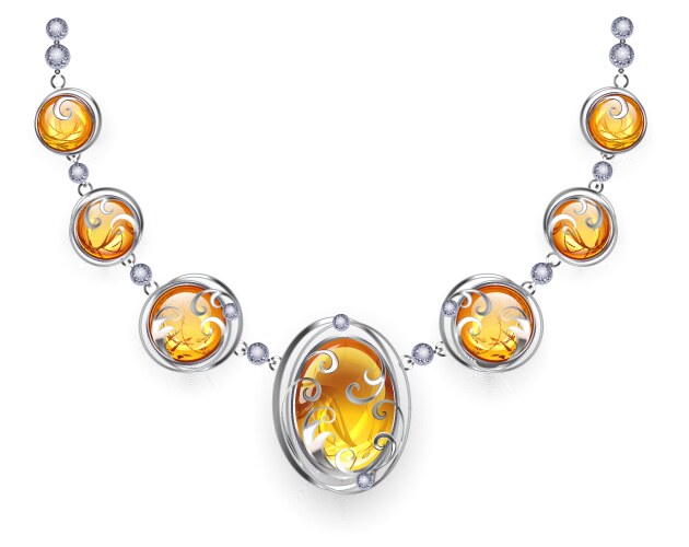 Silver background with stars Royalty Free Vector Image