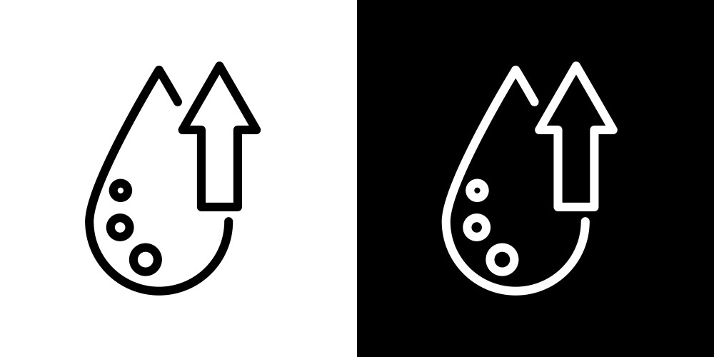 High cholesterol icon set blood level fat Vector Image