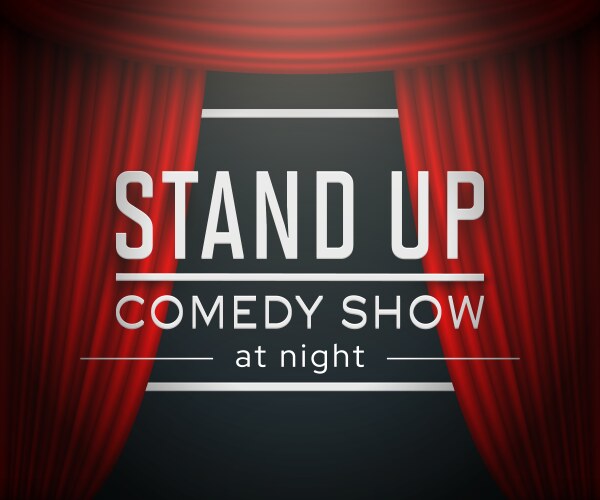 Stand Up Comedy Banner Vector Images (over 400)