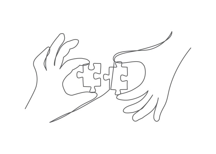 Puzzle Line Art Vector Images (over 14,000)