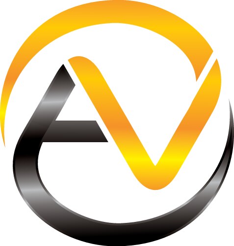 Av logo Vector Images & Graphics for Commercial Use | VectorStock