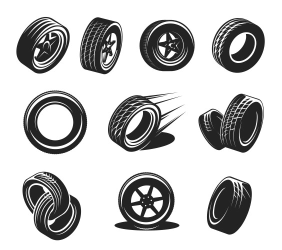 Turning car service retro vehicles restoration Vector Image