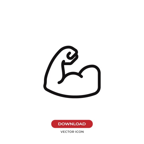 Muscle Arm Icon Vector Images (over 12,000)