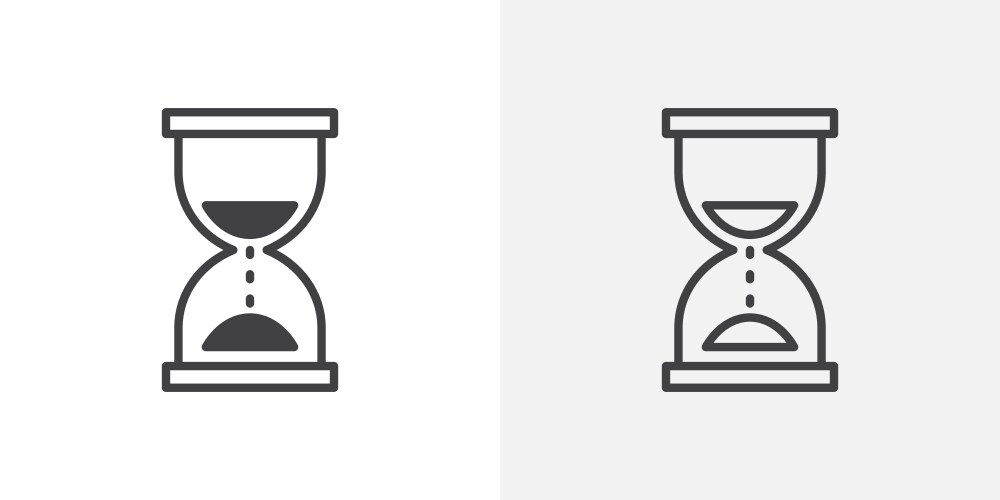 Sand Time Clock Logo Vector Images (over 2,600)