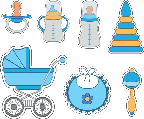 Boy Stickers Vector Images (over 27,000)