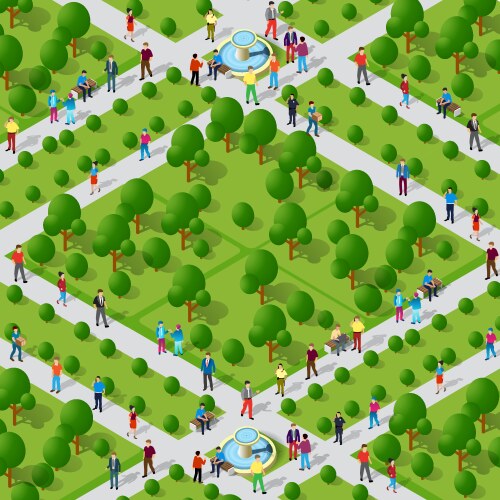 Park Top View Vector Images (over 4,700)