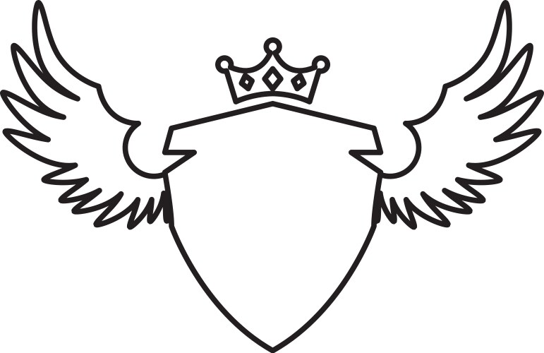 Angel Wings Frame Border Vector Images (over 400)