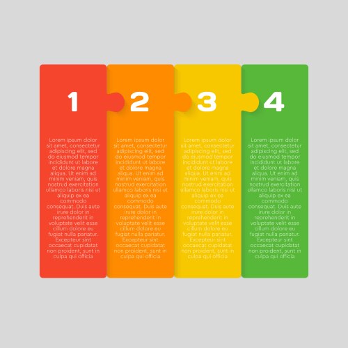 4 Piece Puzzle Vector Images (over 2,600)