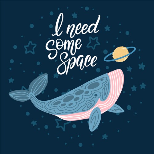 Space Whale Vector Images (over 630)