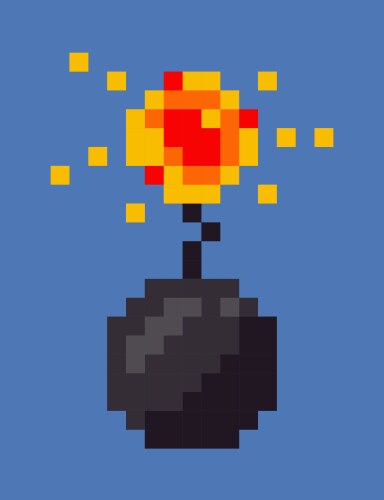 Bomb Pixel Art Vector Images (over 490)