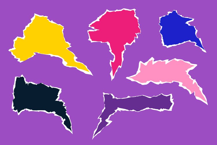 Pow Shapes Vector Images (over 650)