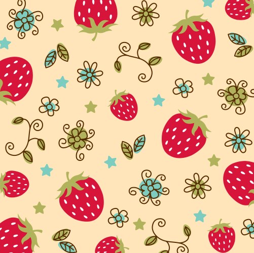 Strawberry Wallpaper Vector Images (over 11,000)