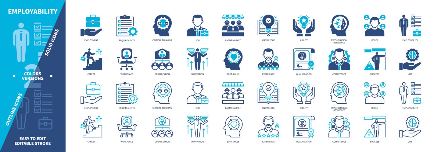 Employability Vector Images & Graphics for Commercial Use | VectorStock
