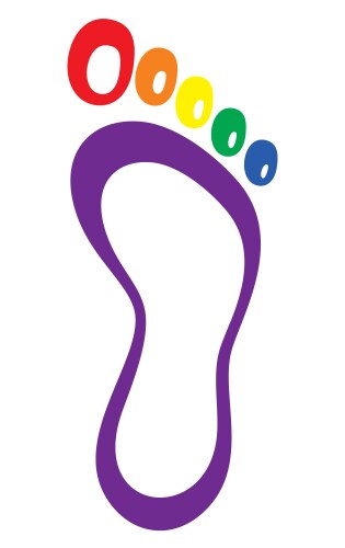 Foot arch types Royalty Free Vector Image - VectorStock