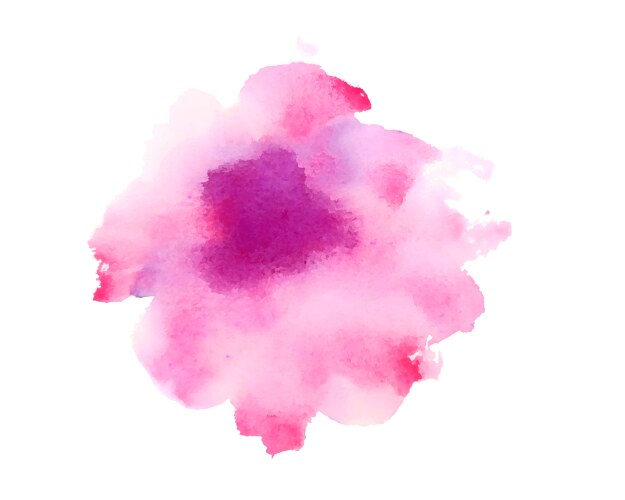Messy style abstract watercolor stoke texture Vector Image