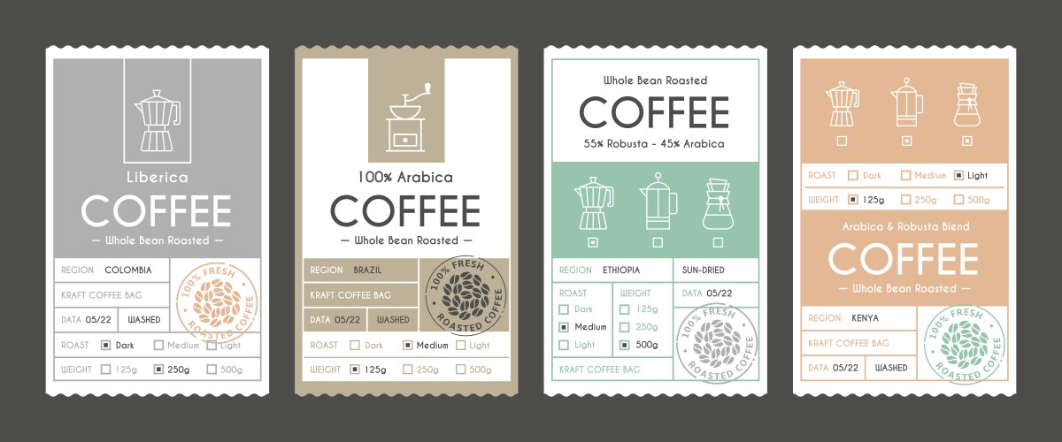 Coffee Packaging Vector Images (over 24,000)
