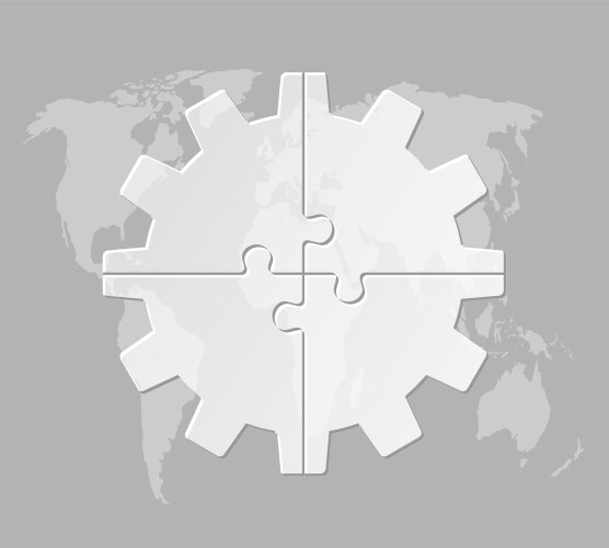 4 Piece Puzzle Vector Images (over 2,500)