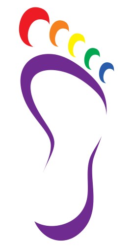 Foot arch types Royalty Free Vector Image - VectorStock