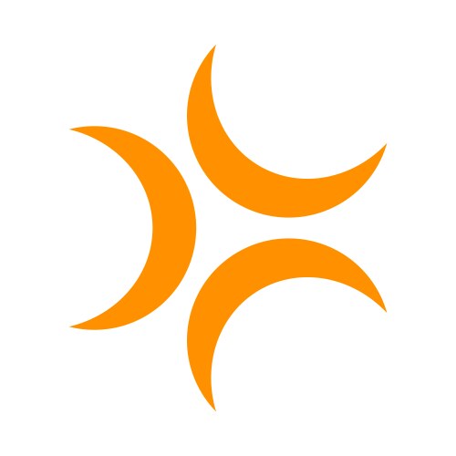 Light logo icon Royalty Free Vector Image - VectorStock