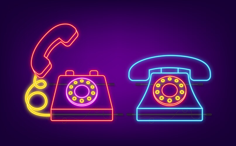 Old Telephone Logo Vector Images (over 1,800)