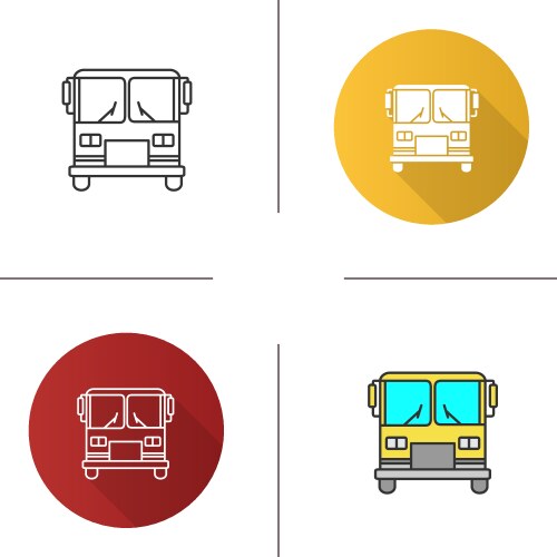 Bus Line Drawing Clip Art Vector Images (over 160)