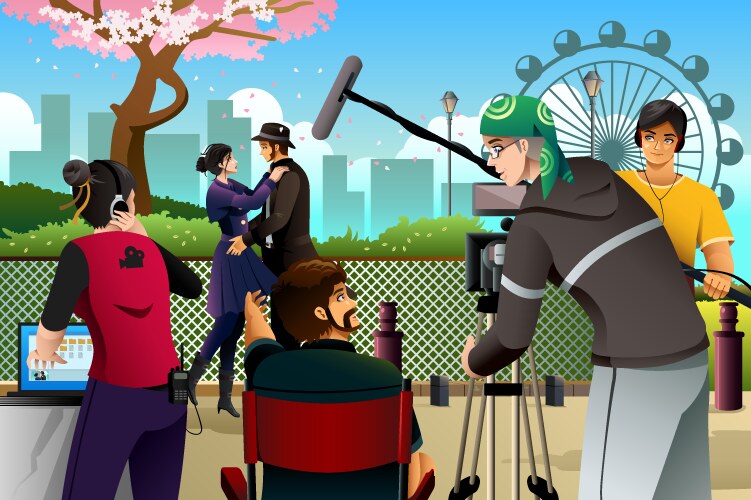 Court scene Royalty Free Vector Image - VectorStock