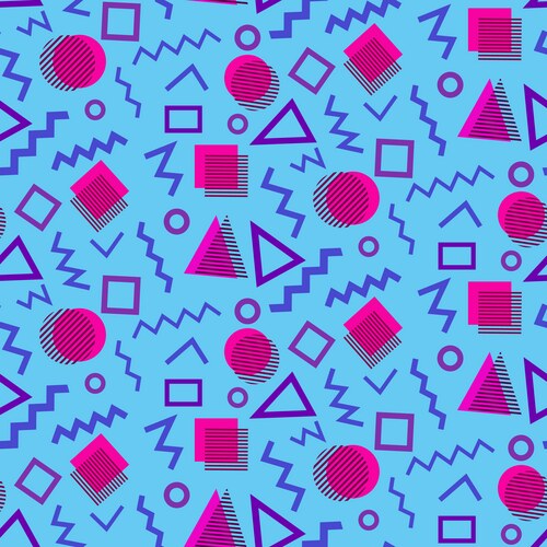 Retro herringbone zigzag seamless pattern Vector Image