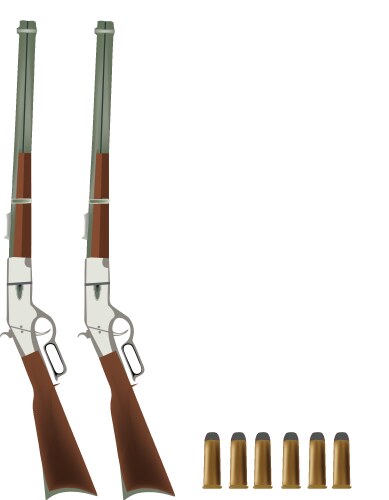 Lever Action Rifle Vector Images (20)