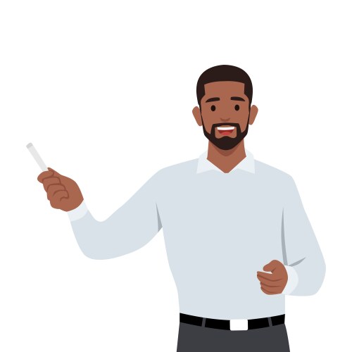 Cartoon Man Presenting Vector Images (over 46,000)