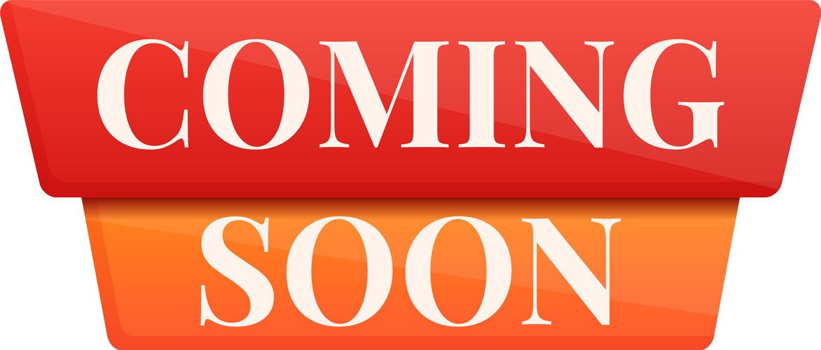 Coming soon icon cartoon style Royalty Free Vector Image