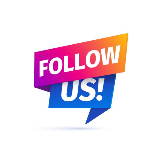 Follow Us on Social Media Template Vector Images (over 760)